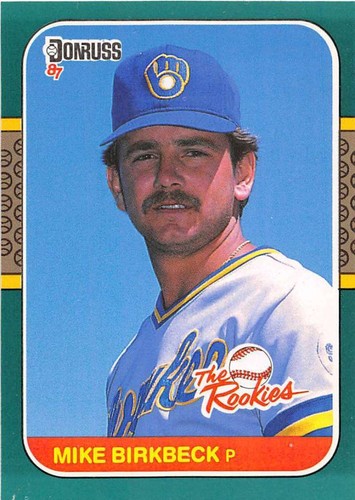 Mike Birkbeck 1987 Donruss Rookies #19 Brewers ID:18108 | eBay