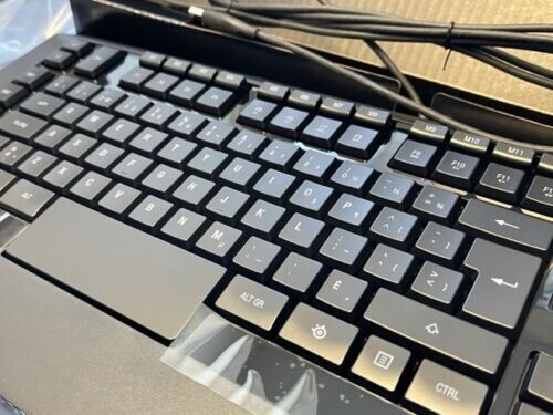 NEW--SteelSeries APEX [RAW] 64144 Wired USB Gaming Keyboard Read ...