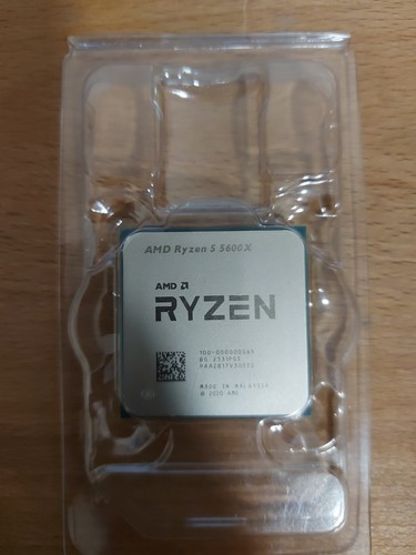 AMD Ryzen 5 5600X Desktop Processor (4.6GHz, 6 Cores, Socket AM4) Box ...
