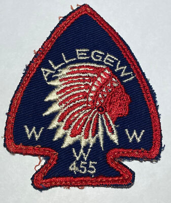 OA lodge 455 Allegewi Flap Boy Scout TC3 | eBay