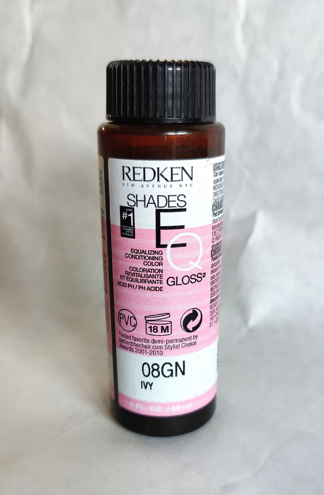 Redken Shades EQ 08GN IVY Conditioning Color Gloss 2oz BEST EBAY DEAL ...