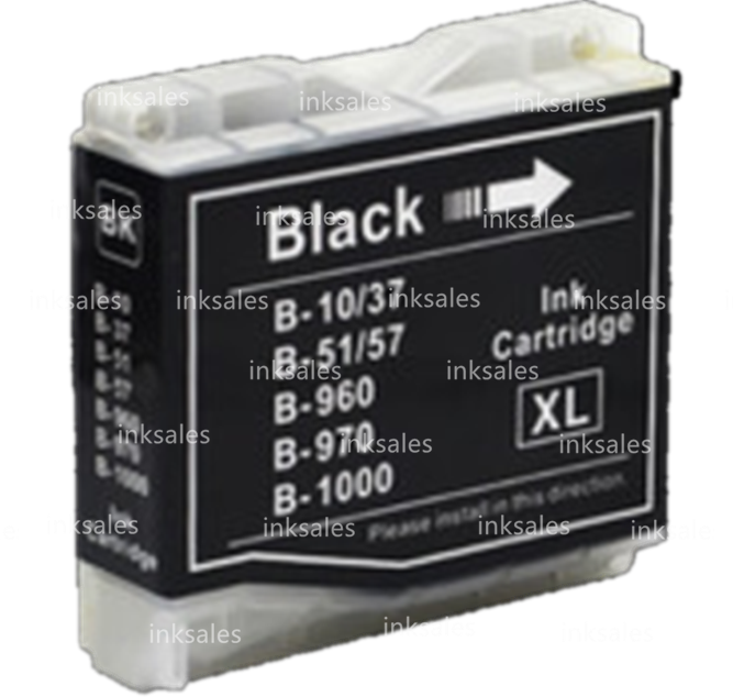 1x Generic Ink Cartridge LC57 LC-57 Black For Brother DCP-130C DCP-350C ...