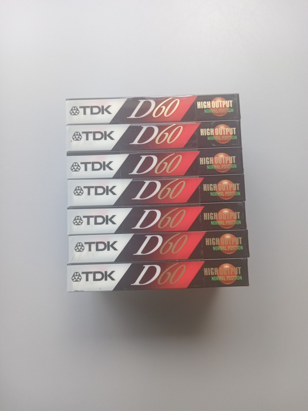 TDK D60 60 Minute Iec1/type1 Cassette Tapes 16 Low Noise High Output ...
