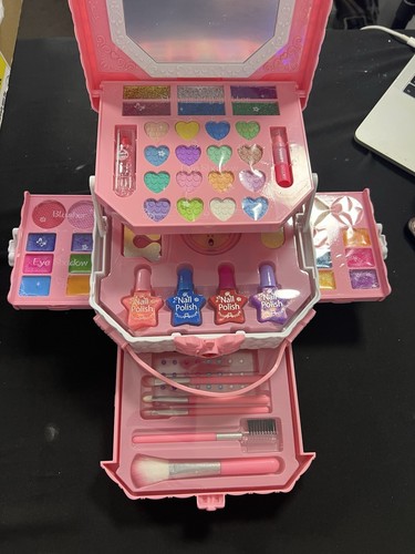 Makeup kit for girls, Washable Make Up, Child Play Makeup Toys ...