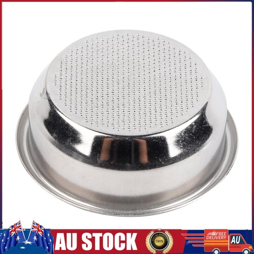 58mm Stainless Steel Double Dose Filter Basket Single Layer for Coffee ...