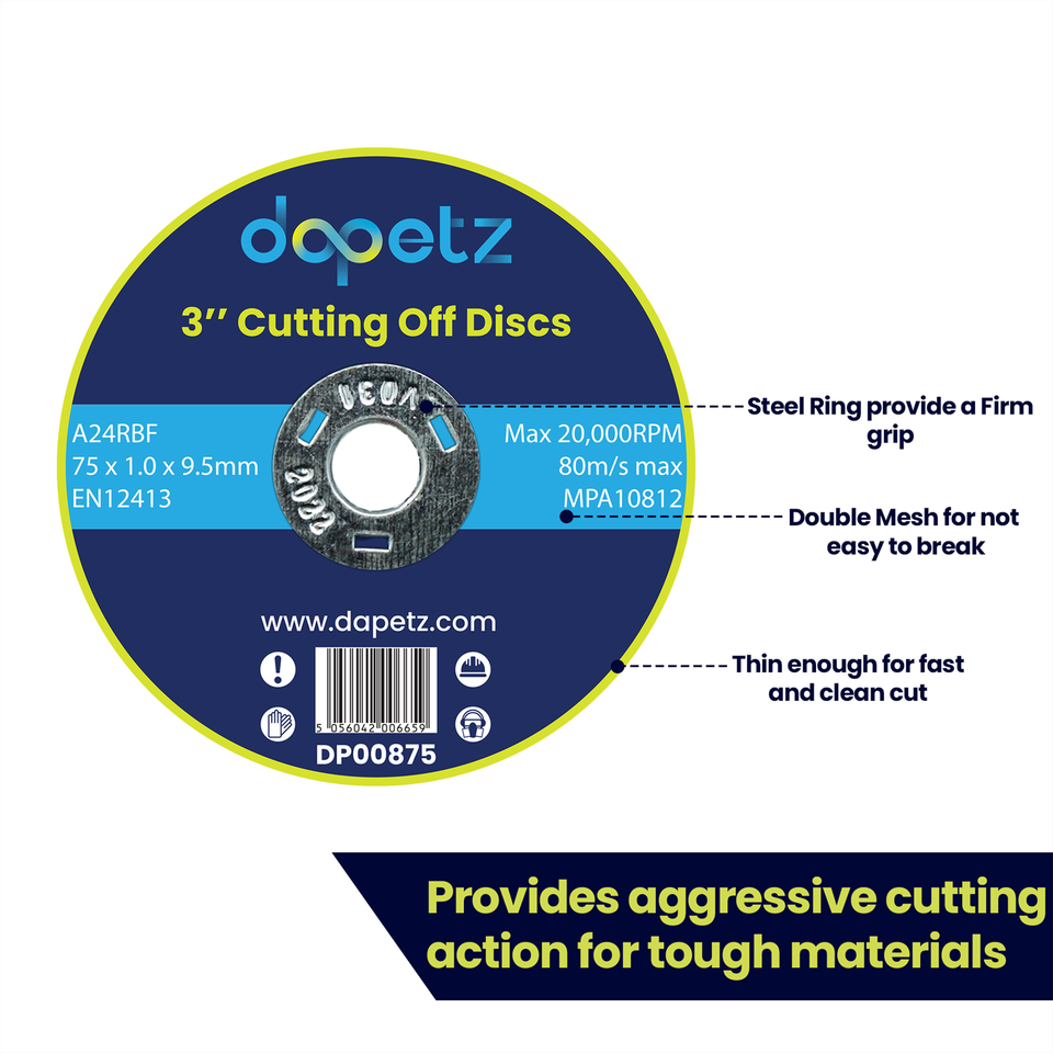 20PCS Metal Cutting Disc 75mm / Slitting Disc Blade Disc For Angle ...