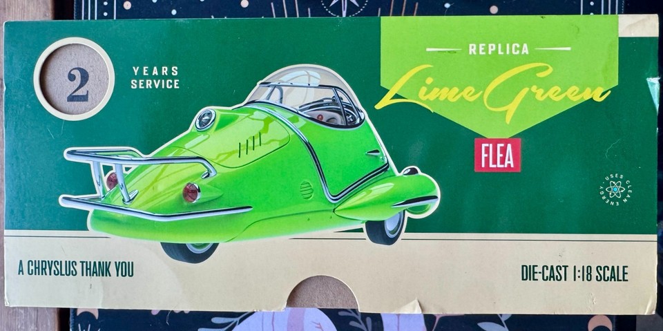 Fallout Fusion Flea Lime Green Fusion Flea 1:18 Scale Chryslus The Wand ...