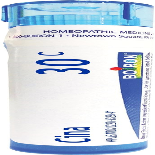 Boiron Cina 30C Homeopathic Medicine for Nervousness, Irritability ...