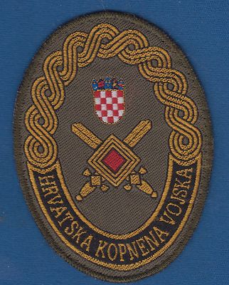 Croatian Army, CROATIAN MINISTRY of DEFENSE, SERVICE UNIFORM PATCH ...