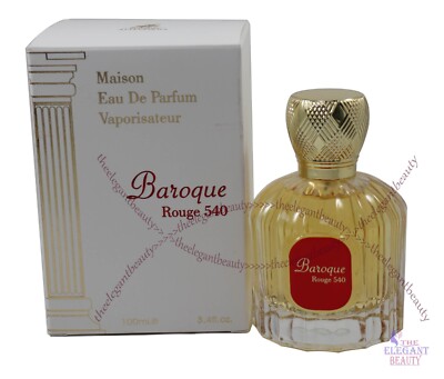 Baroque Rouge 540 By Maison Alhambra 3.4oz/100ml Edp Spray For Unisex ...