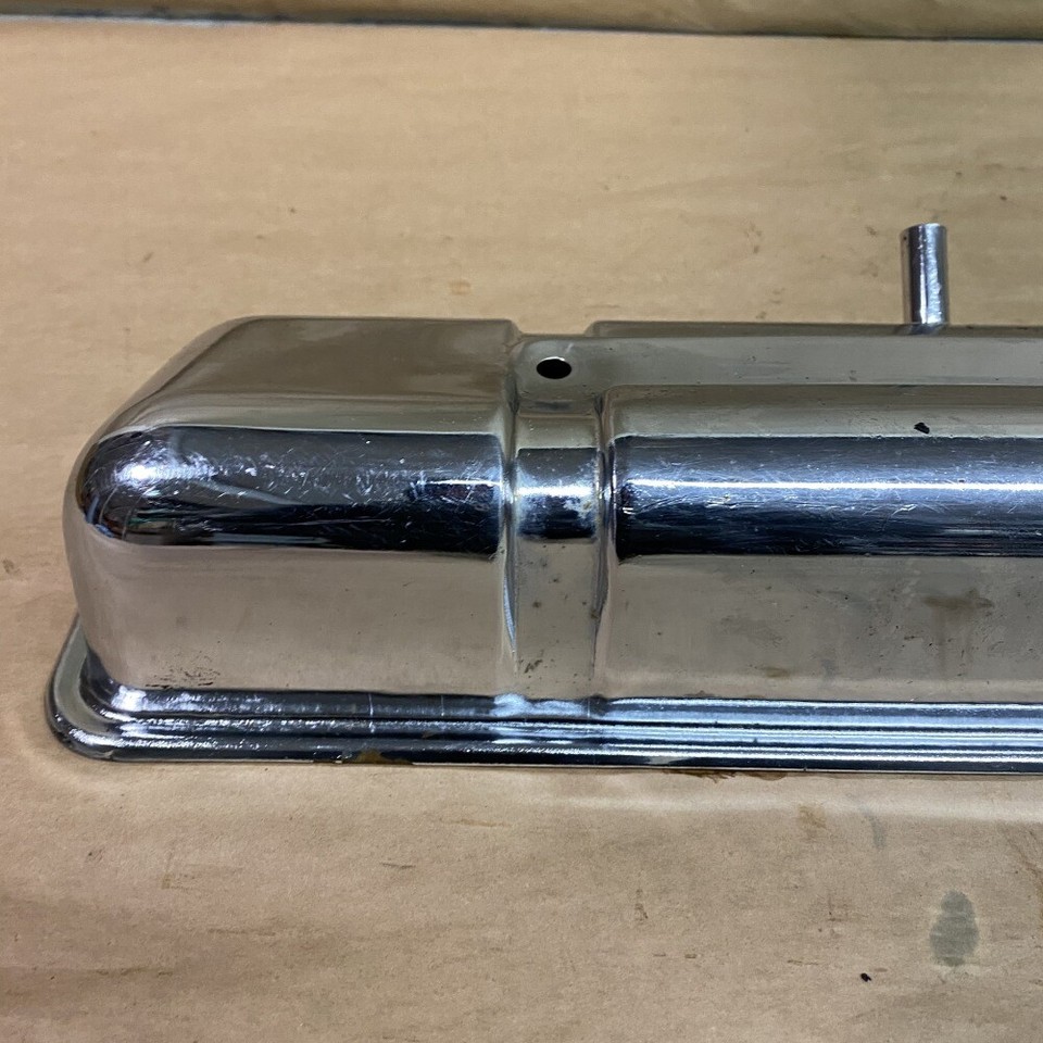 Original Triumph TR4 TR4A Valve Cover Cam Cover Chrome OEM | eBay