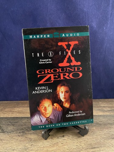 The X Files Ground Zero Audio Book 2 Cassettes Read by Gillian Anderson ...