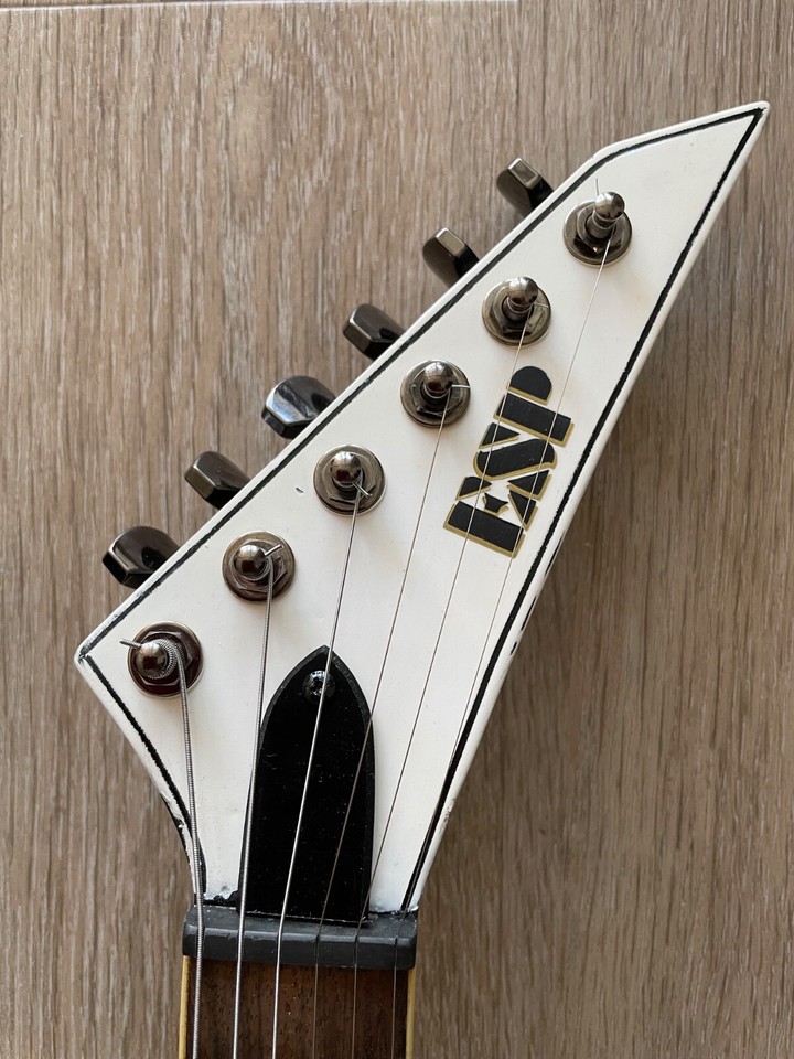 ESP Tele Style HS 80s Parts Guitar Wilkinson Trem Lawsuit Era Headstock ...