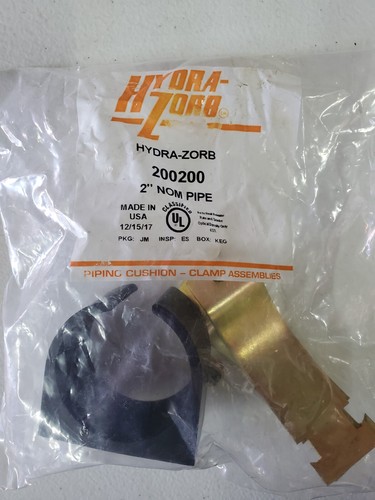 4 Count - HYDRA-ZORB 2" NOM PIPE 200200 Pipe Cushion Clamp | eBay