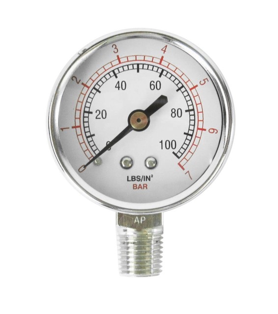 Binks 83-2727 Air Pressure Gauge 2 Inch 100 Lb/bar Made in The USA for ...