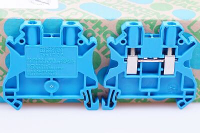 1 Pièce PHOENIX CONTACT Ut 2,5 Bu 3044089 Borne de Passage, Bleu | eBay