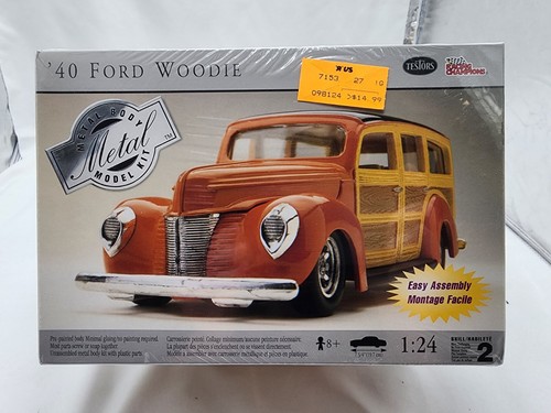 Vintage Model Car Kit : Testors Racing Champions Metal Body 1940 Ford ...