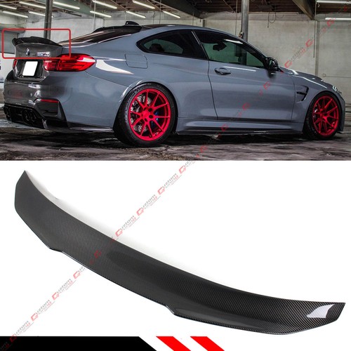 FOR 2015-20 BMW F82 M4 PSM STYLE HIGH KICK CARBON FIBER TRUNK LID ...