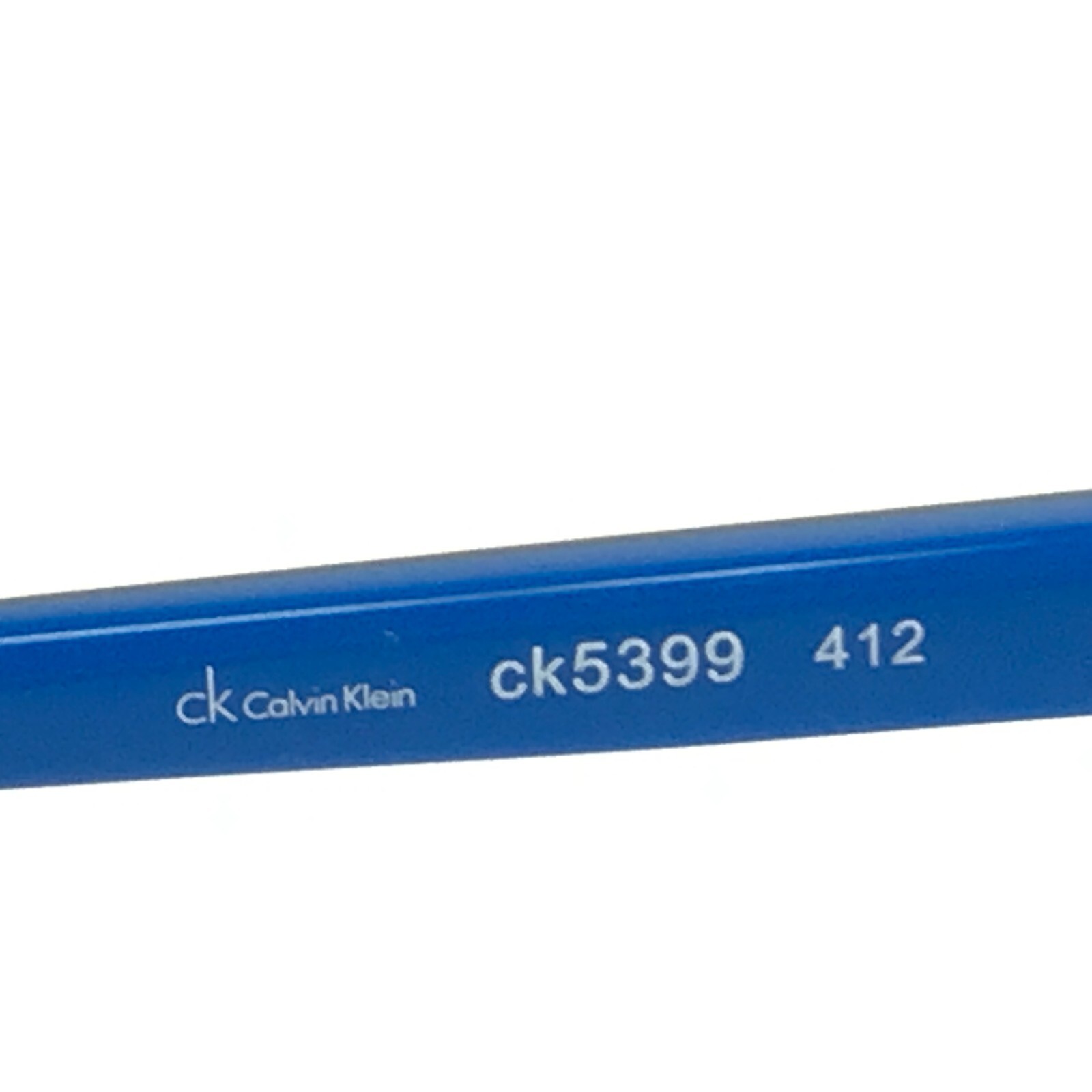 Calvin Klein ck5399 412 Eyeglasses Frames Black Blue Square Full Rim 52 ...