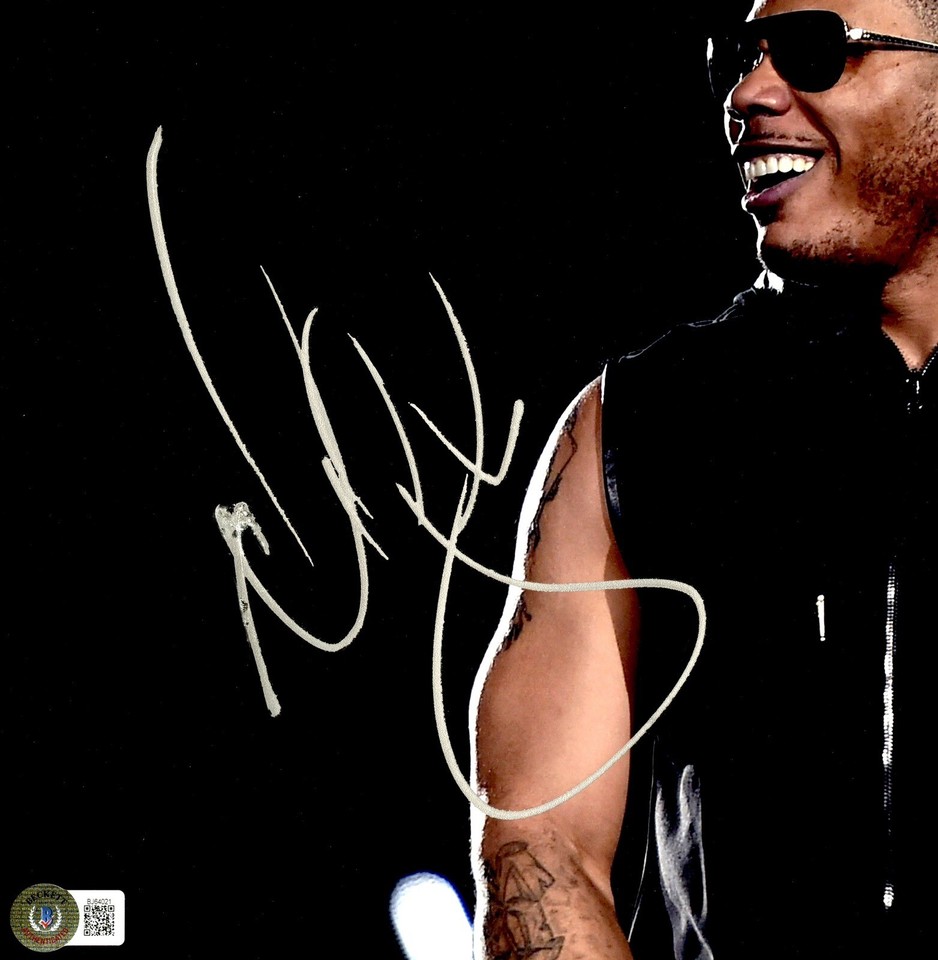 Nelly Signed 11x14 Photo Beckett BGS BAS COA Auto Cornell Haynes ...