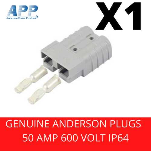 Genuine Anderson APP SB50 Power Plug Power Cable Connector 8AWG 50AMP ...