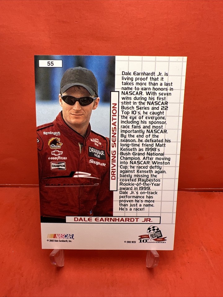 2003 Press Pass Driving Sensation Dale Earnhardt Jr #55 HOF Mint🦄 | eBay