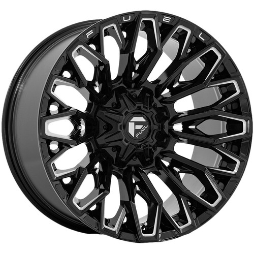 Fuel FC865 Strike 22x12 8x170 -44mm Black/Milled Wheel Rim 22" Inch ...