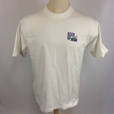 Vintage Gear Up Hiking Mountain Camping Outdoor Canoe Kayak T Shirt ...