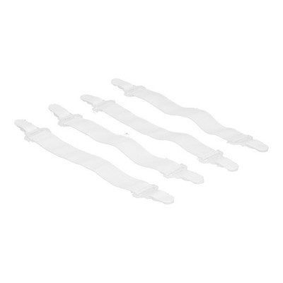 4x Bed Sheet Grippers Adjustable Elastic Straps Fixing Clips Holder Bed ...