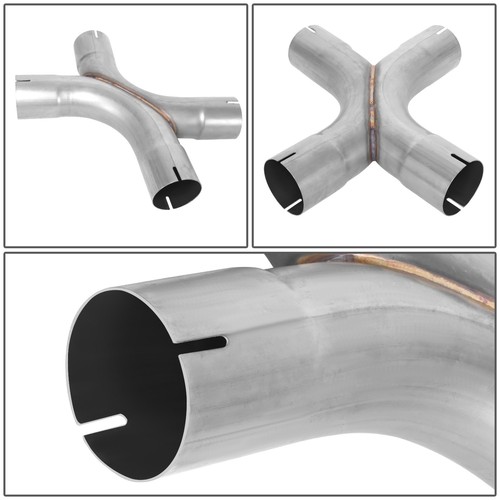 45 Degree T304 Stainless Steel Exhaust Bend Piping Kits Car ...