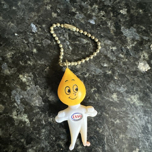 Esso Vintage Key Ring Oil Drop Man | eBay UK