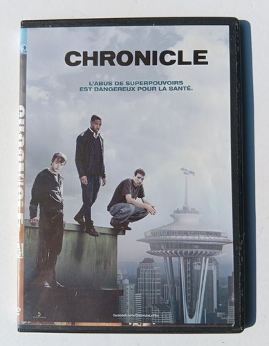 Chronicle (DVD, 2012) English, French, Spanish Audio Region 2 Slim Case ...