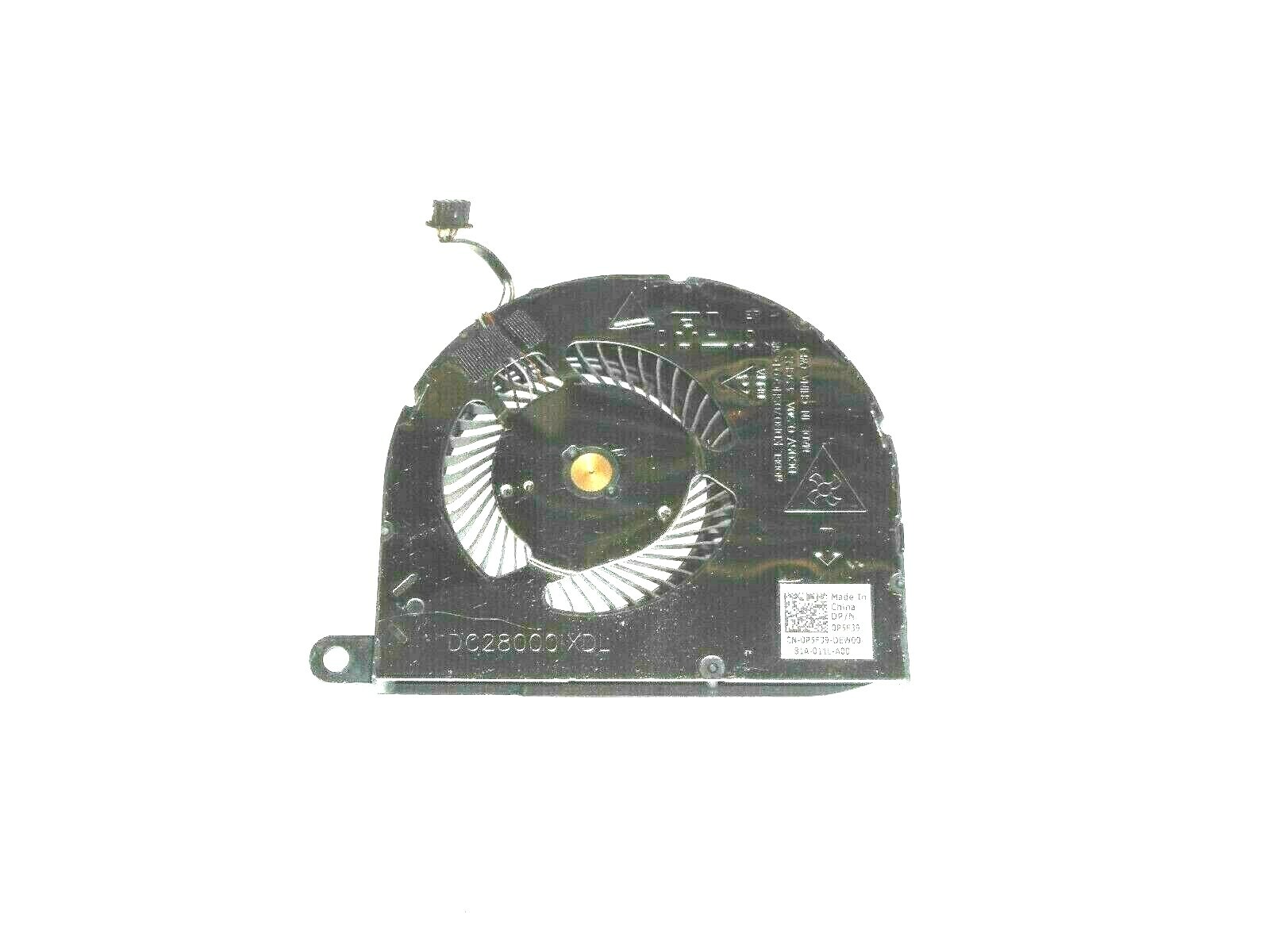 Dell Latitude 5480 W/ Integrated Intel GPU CPU Cooling Fan NID04 P5F39 ...