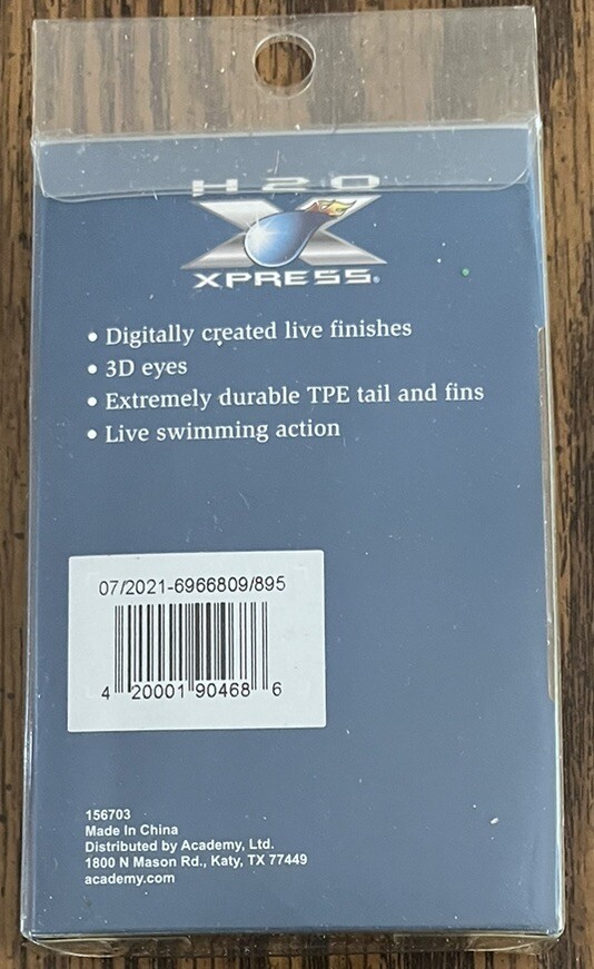 H20 Xpress 4" Jointed Sunfish Bluegill Lure Bait Realistic 3D Eyes Live ...