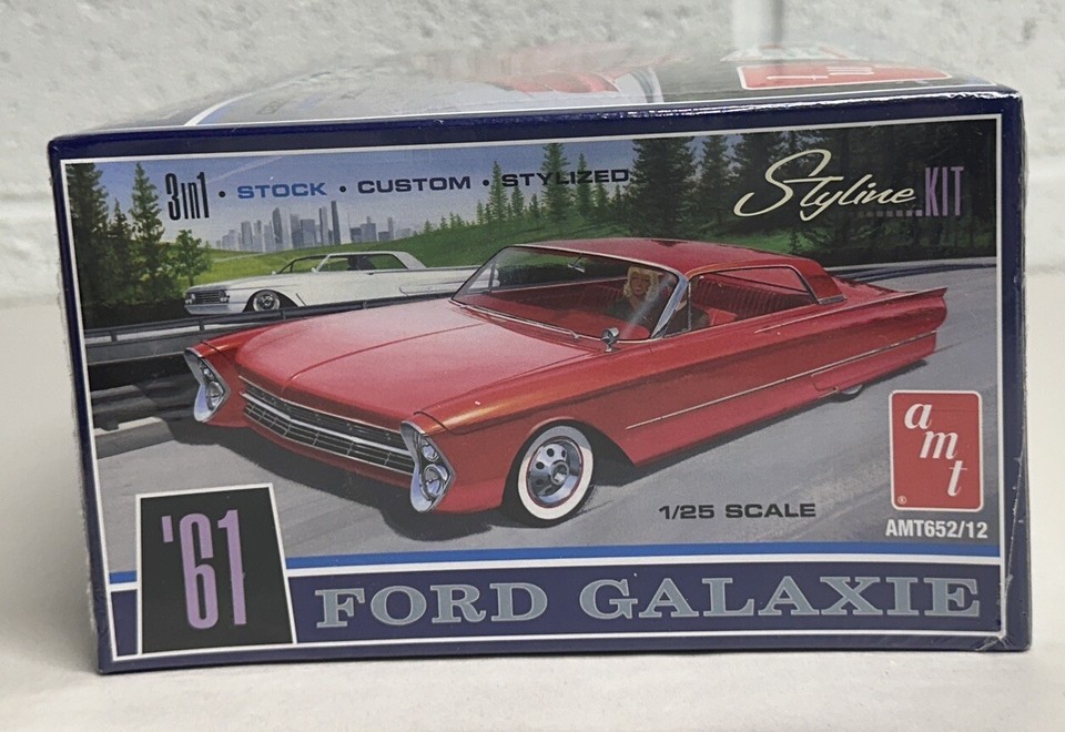 1961 Ford Galaxie 3in1 Styline 1:25 Model Kit / AMT | eBay