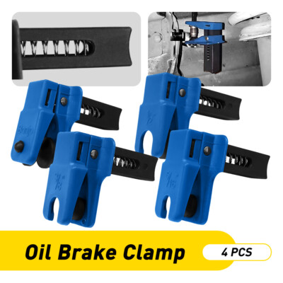 Brake Lines Clamps Brake Oil Pipe Plugs Auto Brake Nozzle Clamp Oil ...