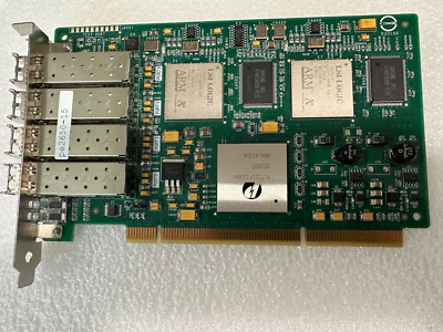 LSI LSI7404XP-LC LSI 4Gb/s Quad-port PCI-X FC HBA. 4 X SFP 735858286114 ...