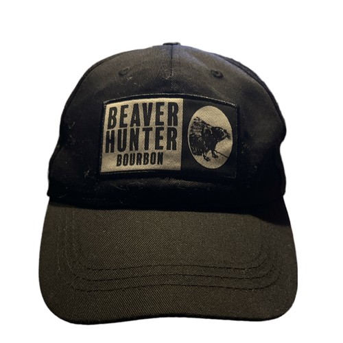 Beaver Hunter Bourbon Men's Baseball Cap Hat Black Ad… - Gem