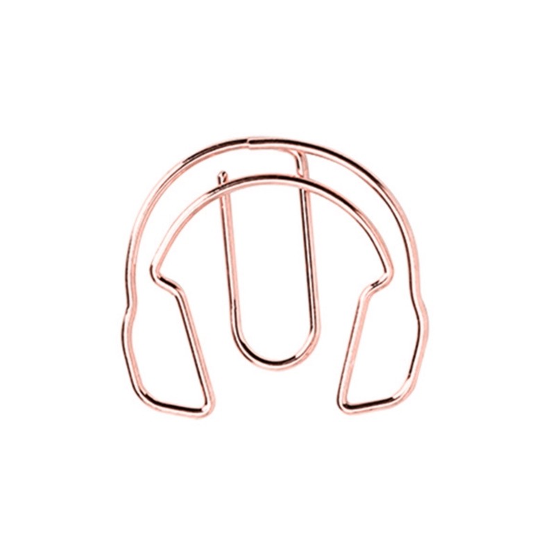 50Pcs Paper Clip Home Office Note Paper Clip Stationary Clips File ...