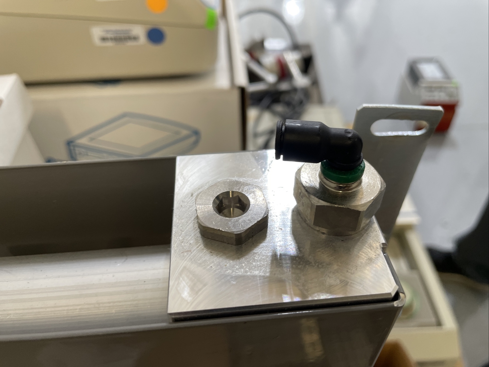 5273 SMART FLUX SA604/ PARKER HANNIFIN NITROGEN MODULE ASSEMBLY B06 ...