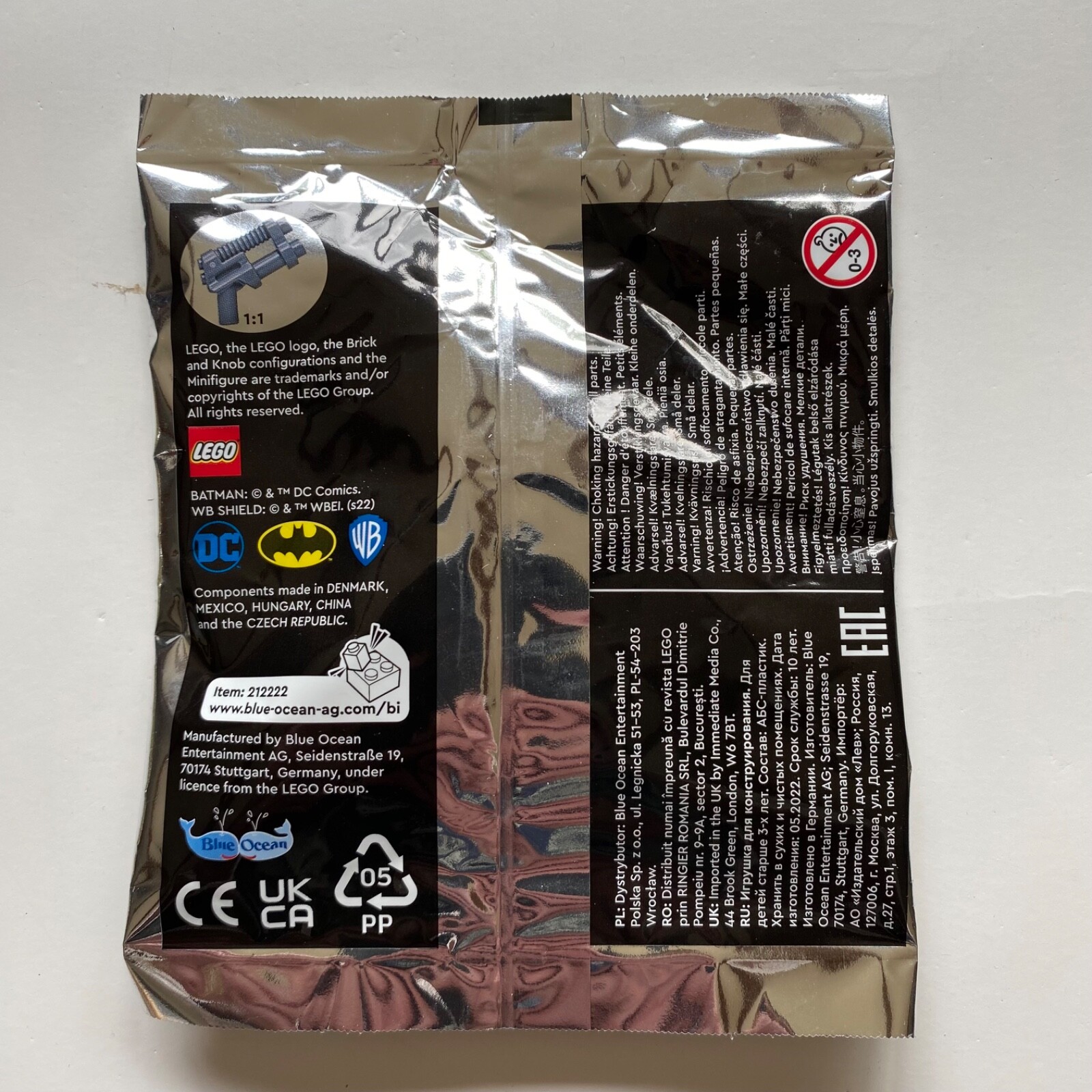 LEGO Batman Batcycle DC Superheroes Foil Pack Set 212222 SEALED Polybag ...