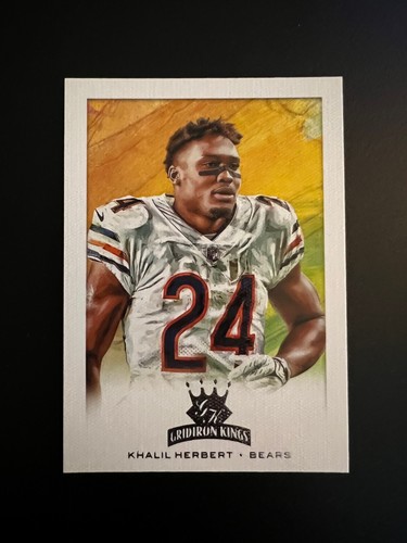 2021 Panini Chronicles Khalil Herbert RC Gridiron Kings #GK-21 Bears ...
