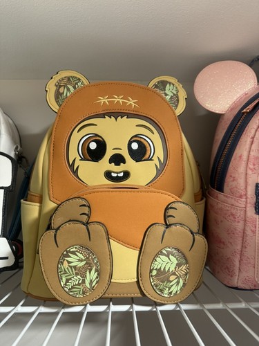 Disney Star Wars Ewok Loungefly Mini Backpack | eBay