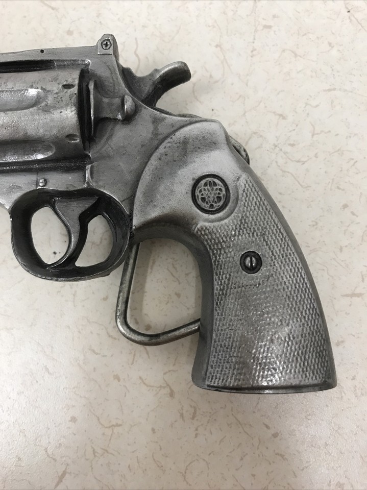 Vintage 1978 Bergamot Brass Works L-156 Pistol Revolver Handgun Belt ...