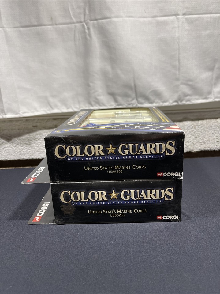Corgi Color Guard U.S Marine Corps Diecast 1/32 Scale Lot Of 2 | eBay