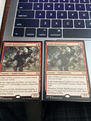MTG - Goblin Rabblemaster, X2 Nm-Mint, English | eBay