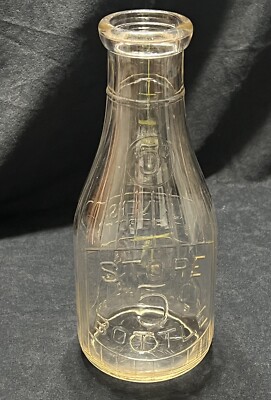 Antique 1914 Embossed Universal Store Bottle 5 cents Quart Milk Bottle ...