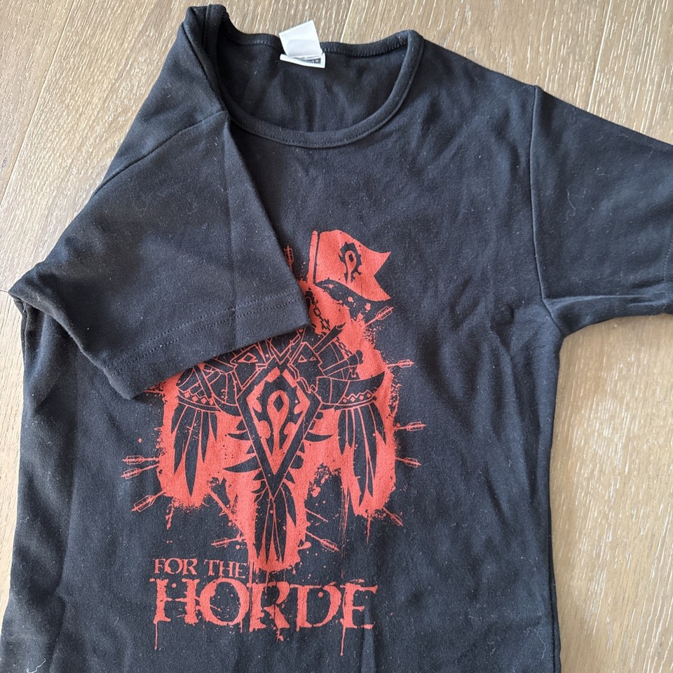 Blizzard World of Warcraft For The Horde Graphic T-Shirt Female S, By ...