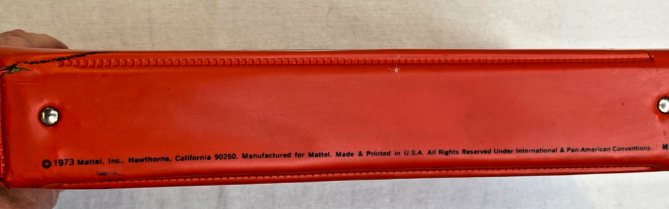 Nice Vintage Hot Wheels Redline 12 Car Collectors Case 1973 Red | eBay