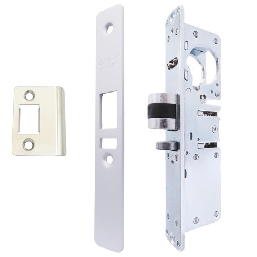 Narrow Stile Aluminum Door Mortise Deadlatch Lock, Handing Reversible ...